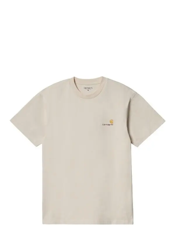 Carhartt Wip Short Sleeve American Script T-shirt - Natural