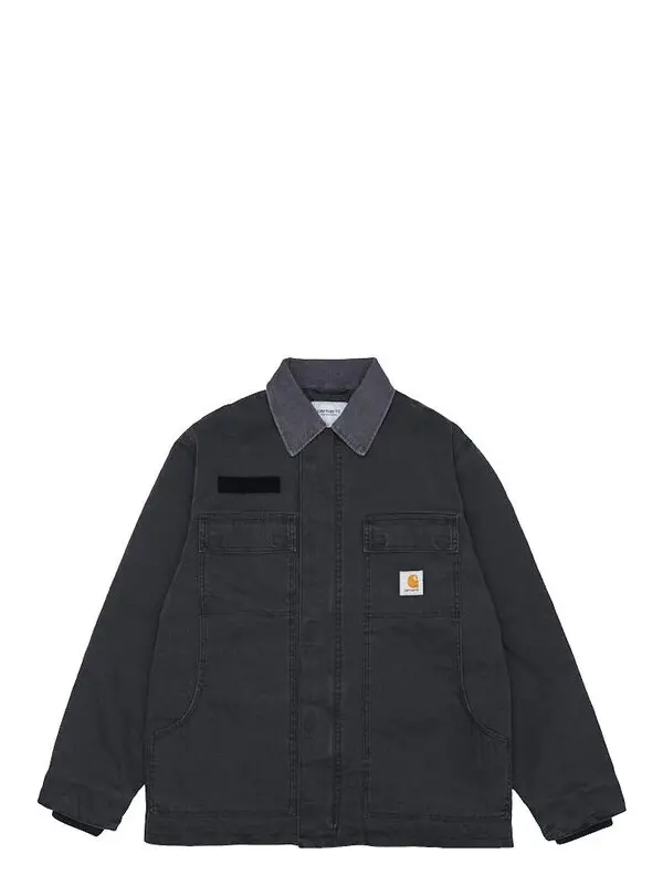 Carhartt Wip X Journal Standard Arctic Coat - Black Pigment Dye