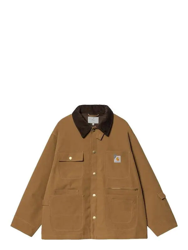 Carhartt Wip X Invincible Chore Coat - Hamilton Brown