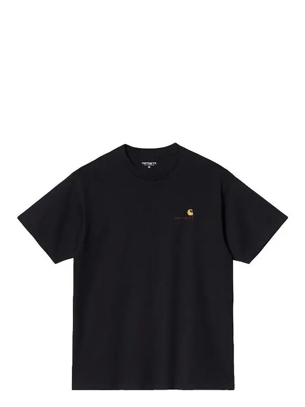 Carhartt Wip Short Sleeve American Script T-shirt - Black