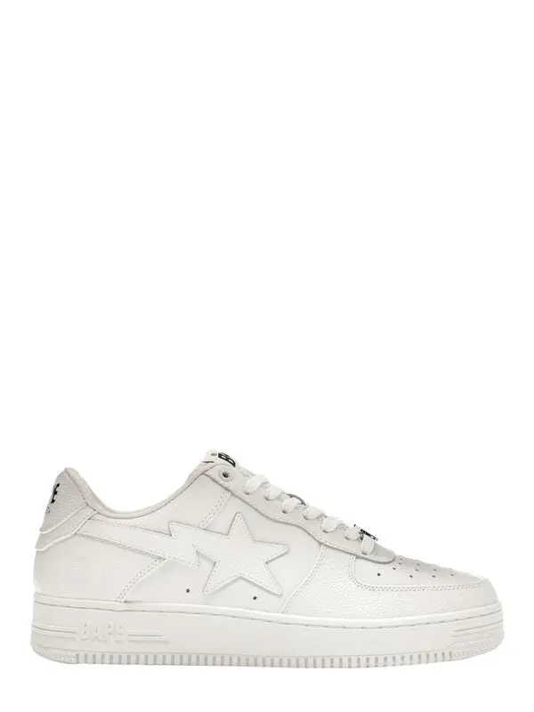 BAPE A Bathing Ape Sta Sneakers - Ivory/white