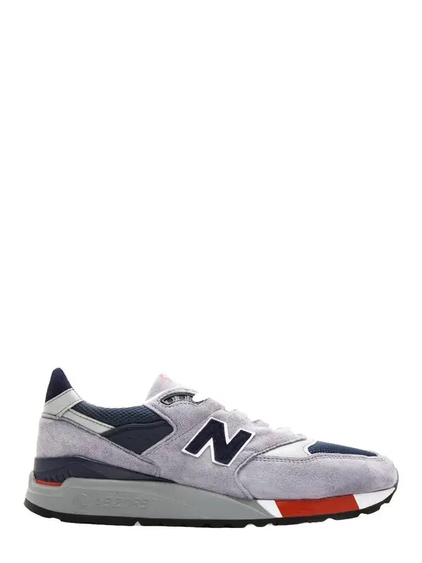 NEW BALANCE 998 Sneakers - Grey/navy Blue/red