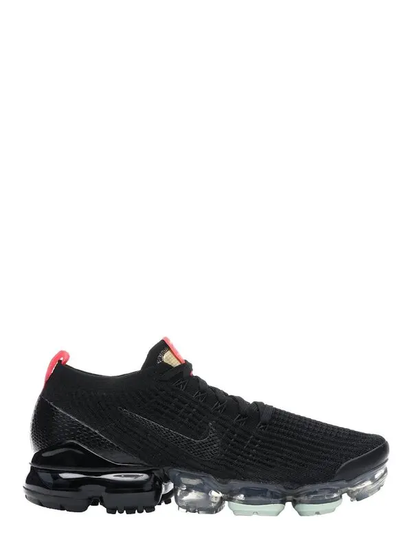 Nike Air Vapormax Flyknit 3 Sneakers - Black/gold/crimson