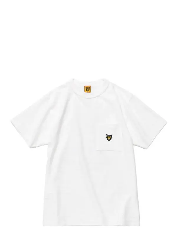 HUMAN MADE Human Logo #1 Pocket T-shirt - White