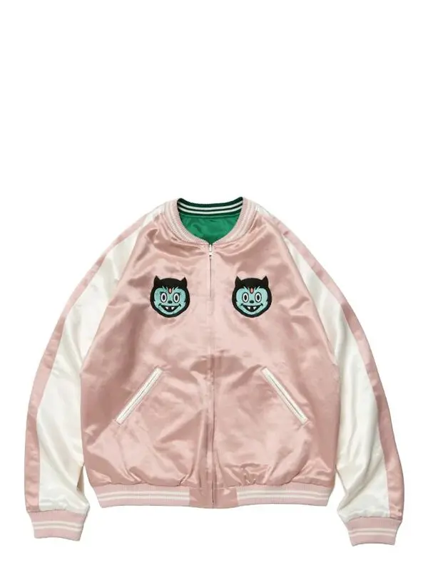 HUMAN MADE Uzi Made Yokosuka Reversible Jacket - Pink Green