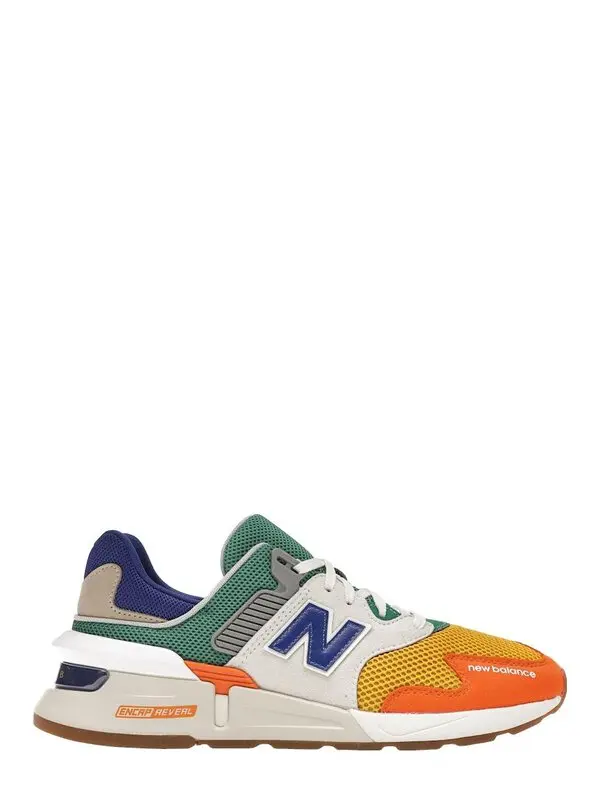 NEW BALANCE 997s Sneakers - Orange/mustard/green