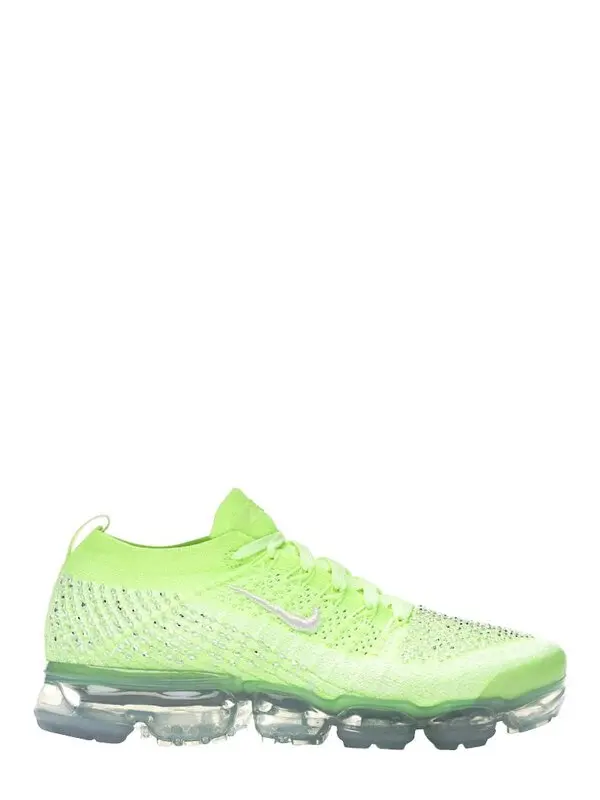 Nike Air Vapormax Flyknit 2 Lxx Swarovski Sneakers - Volt Glow/white/barely Volt