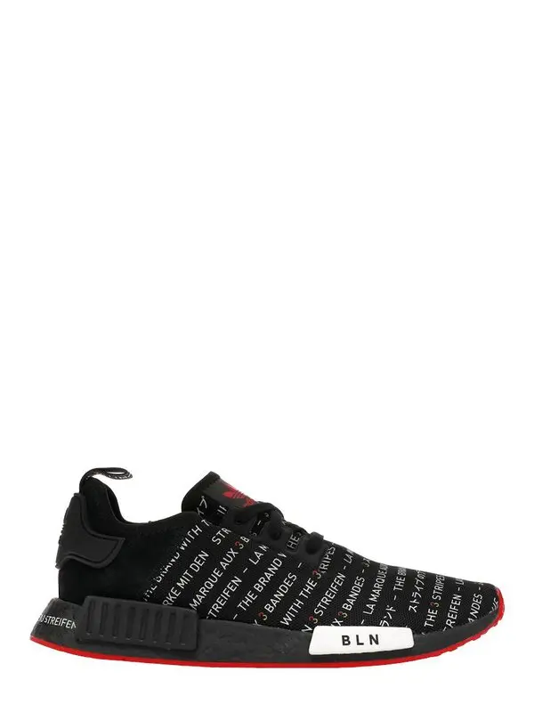 Adidas Nmd R1 Berlin Sneakers - Core Black/cloud White/bright Cyan