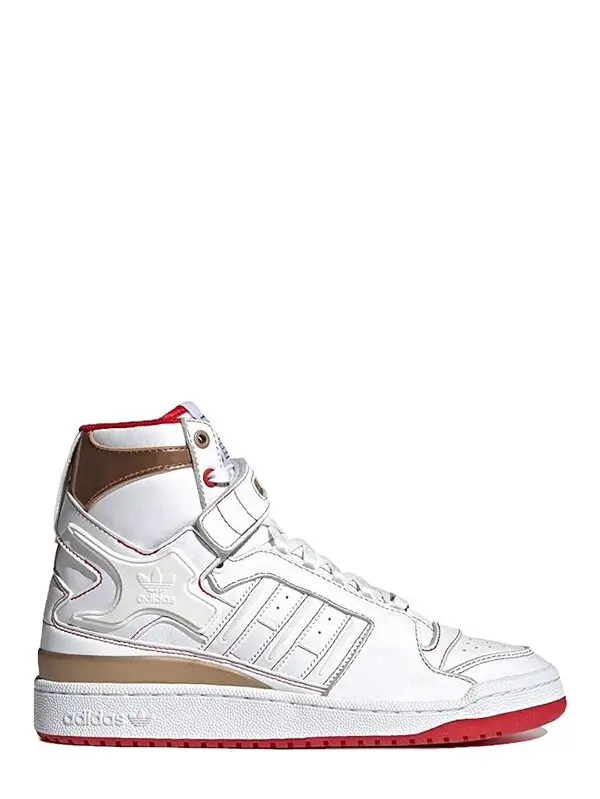 Adidas Forum Og High Sneakers - Footwear White/gold/red