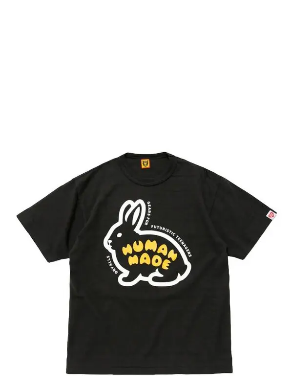HUMAN MADE Rabbit Graphic #13 T-shirt - Black