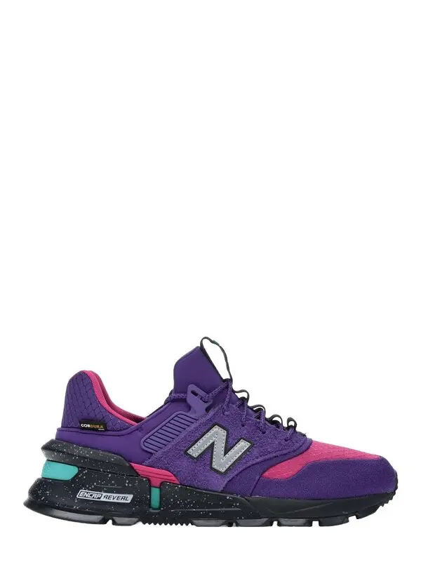 NEW BALANCE 997s Cordura Sneakers - Purple/pink/turquoise