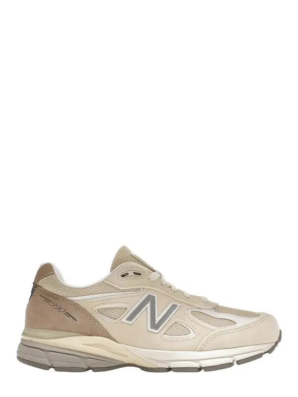 NEW BALANCE 990v4 Miusa Sneakers - Limestone/white