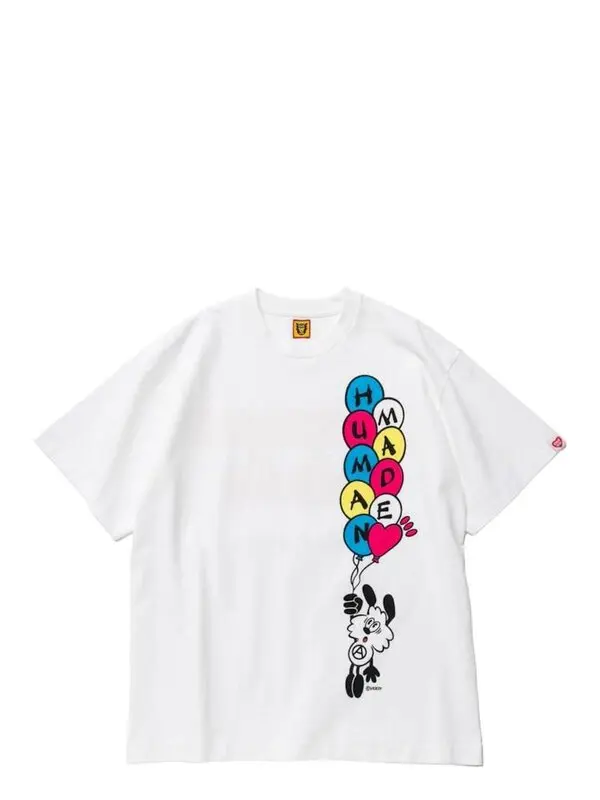 HUMAN MADE X Verdy Vick Short Sleeve T-shirt - White