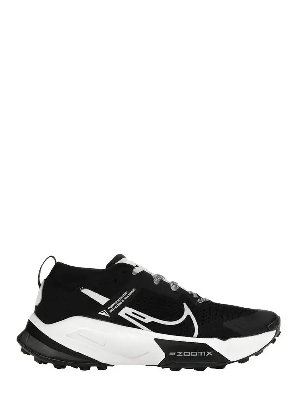 Nike Zoomx Zegama Trail Sneakers - Black/white