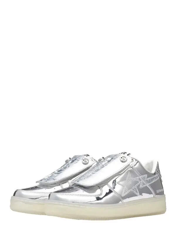 BAPE A Bathing Ape Sta Low Hajime Sorayama Sneakers - Silver/white