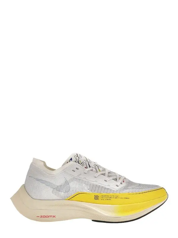 Nike Zoomx Vaporfly Next% 2 Sneakers - White/psychic Blue/yelow Strike