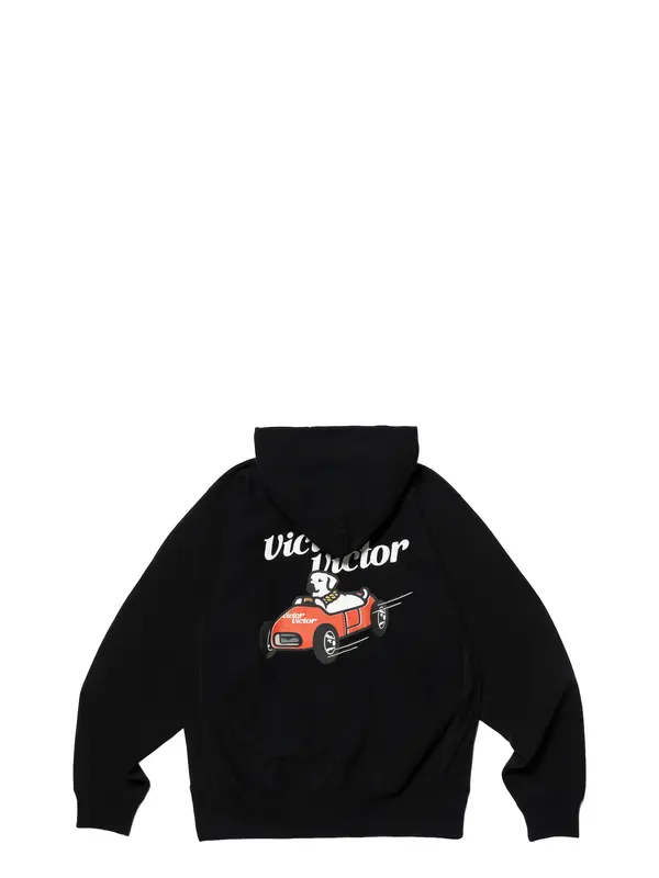 HUMAN MADE X Victor Victor Hoodie - Black