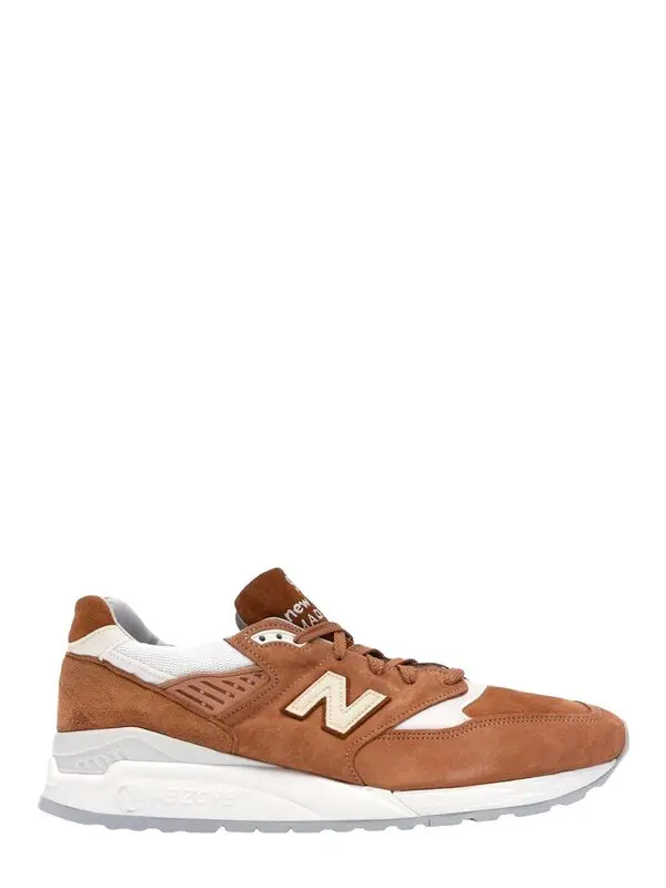 NEW BALANCE 998 Sneakers - Brown/white