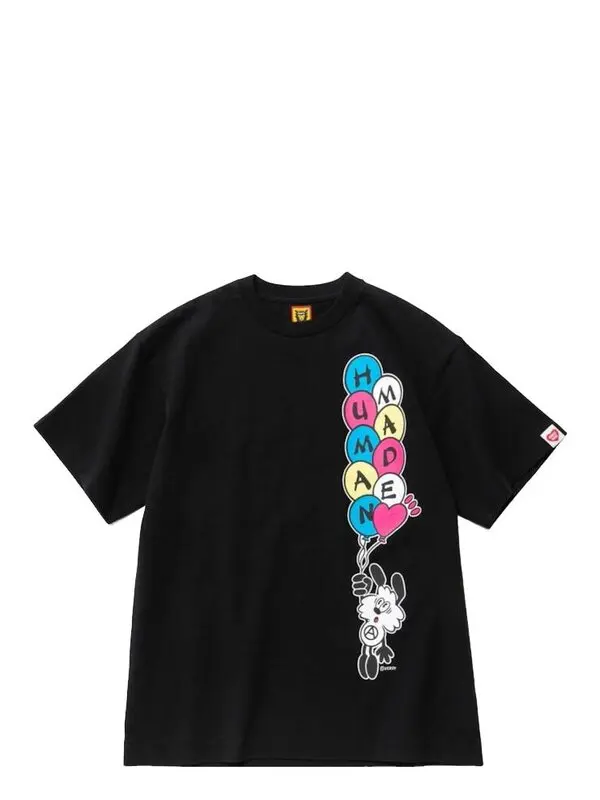 HUMAN MADE X Verdy Vick Short Sleeve T-shirt - Black
