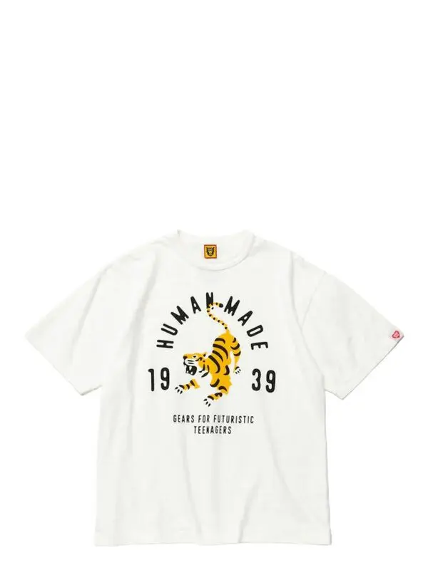 HUMAN MADE Tiger Graphic #3 T-shirt - White