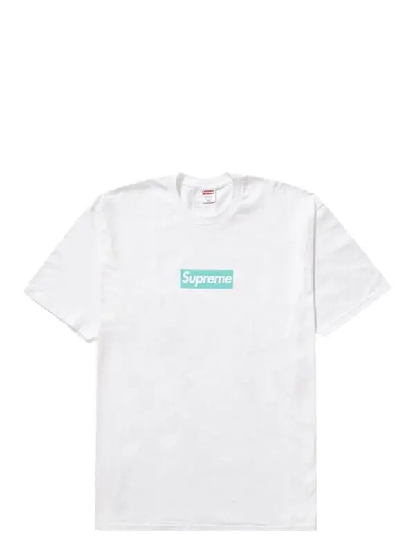 Supreme Tiffany & Co. Box Logo Tee Shirt - White
