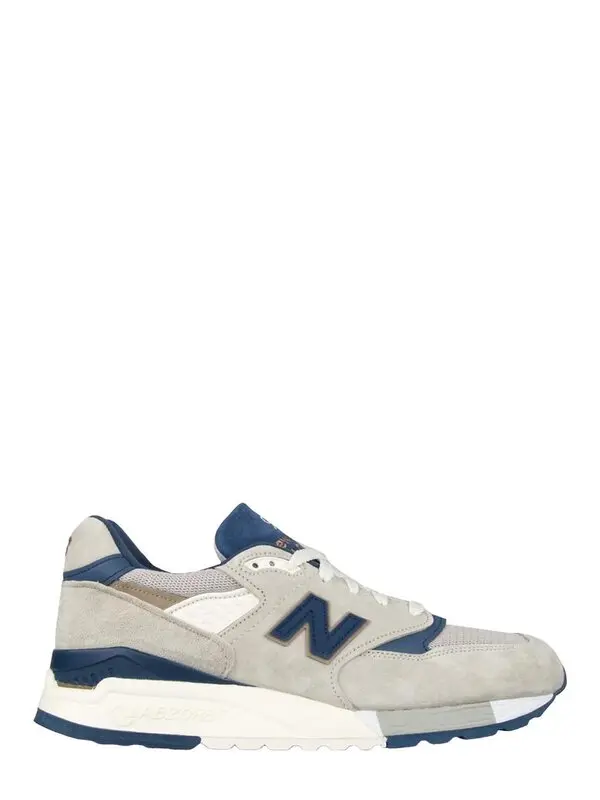 NEW BALANCE 998 Explore The Seain Sneakers - Light Grey/navy Blue