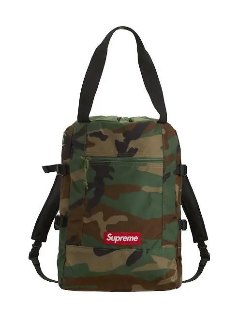 Supreme Tote Backpack - Woodland Camo