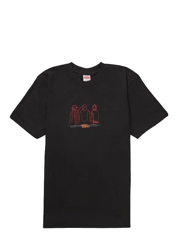 Supreme Three Kings Tee Shirt - Black