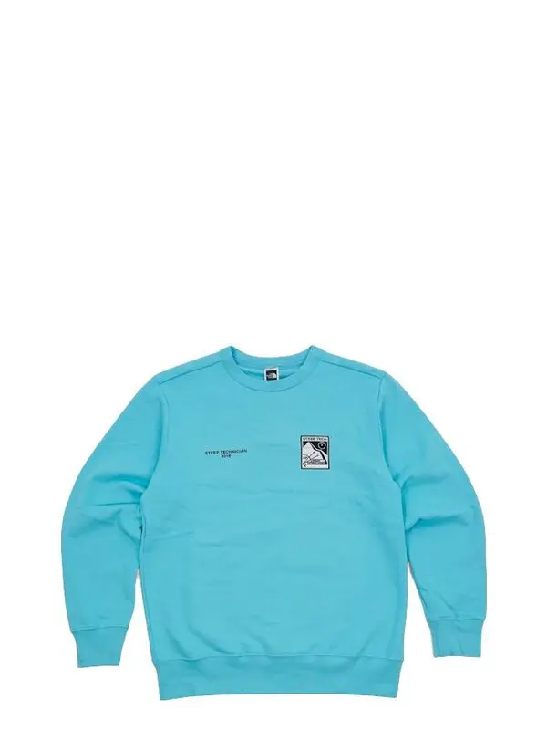 Supreme The North Face Steep Tech Crewneck Sweatshirt - Lht Blue