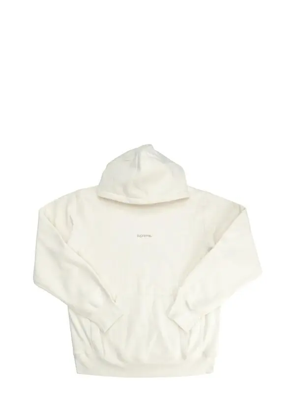 Supreme Trademark Hooded Sweatshirt - Natural