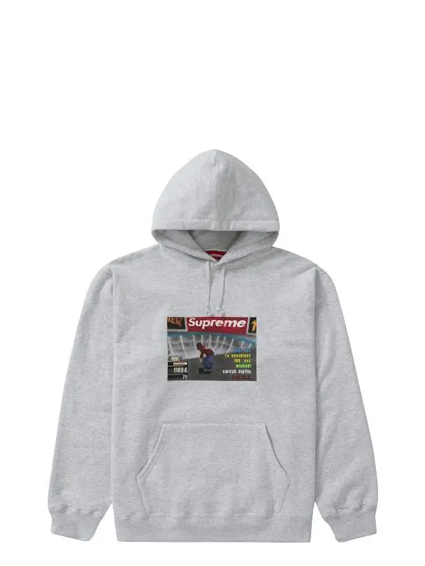Supreme Thrasher Hooded Sweatshirt - Ash Grey
