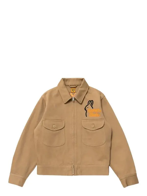 HUMAN MADE Zip-up Work Jacket - Beige