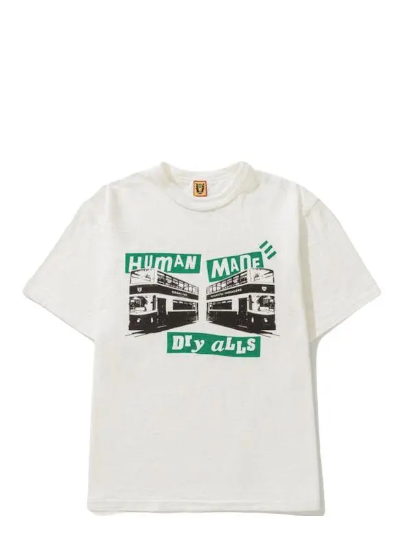 HUMAN MADE X Hbx Hong Kong Popup Exclusive T-shirt - White Green