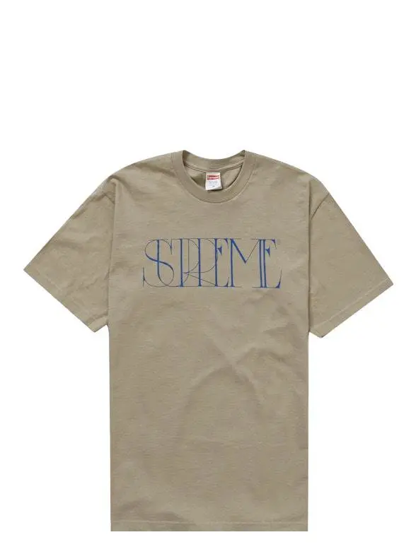 Supreme Trademark Tee Shirt - Stone