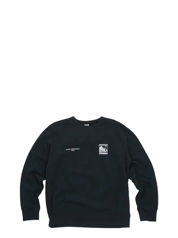 Supreme The North Face Steep Tech Crewneck Sweatshirt - Black