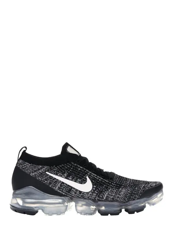 Nike Vapormax Flyknit 3 Sneakers - Black/white/metallic Silver