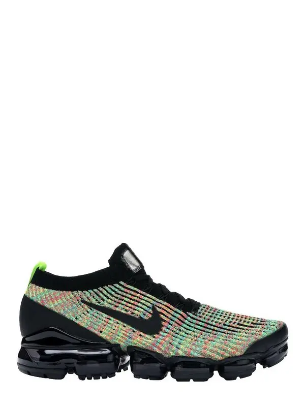 Nike Air Vapormax Flyknit 3 Sneakers - Black/volt