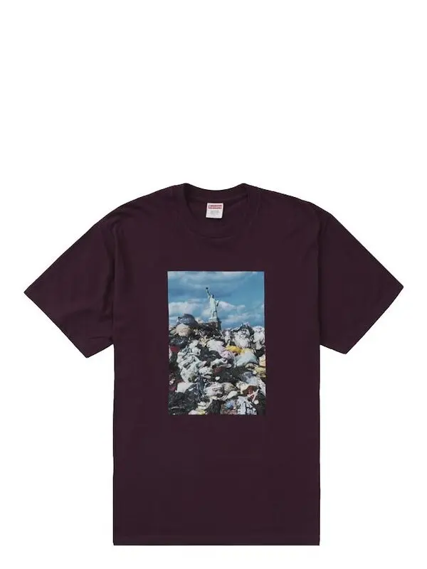 Supreme Trash Tee Shirt - Eggplant