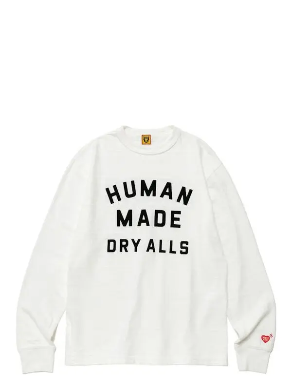 HUMAN MADE Graphic Long Sleeve T-shirt - White