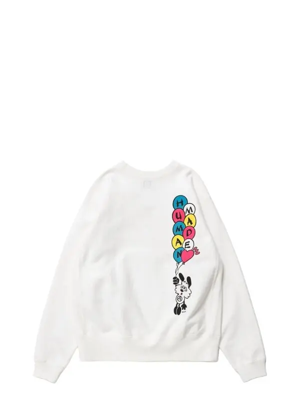 HUMAN MADE X Verdy Vick Crewneck Sweatshirt - White