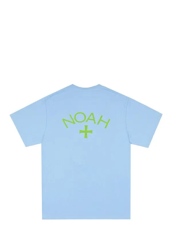 NOAH Summer Core Logo T-shirt - Light Blue
