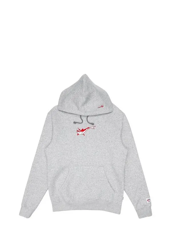 Nike Orange Label X Oski Fleece Skate Hoodie - Grey Heather