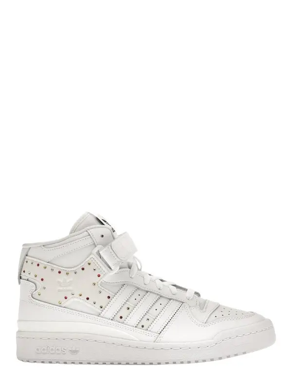 Adidas Forum Mid Swarovski Sneakers - Cloud White/core Black