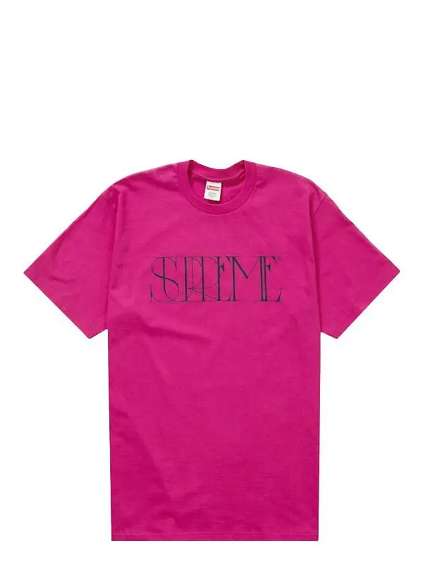 Supreme Trademark Tee Shirt - Magenta