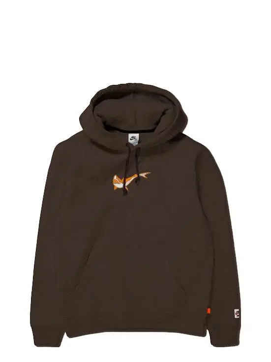 Nike Orange Label X Oski Fleece Skate Hoodie - Baroque Brown