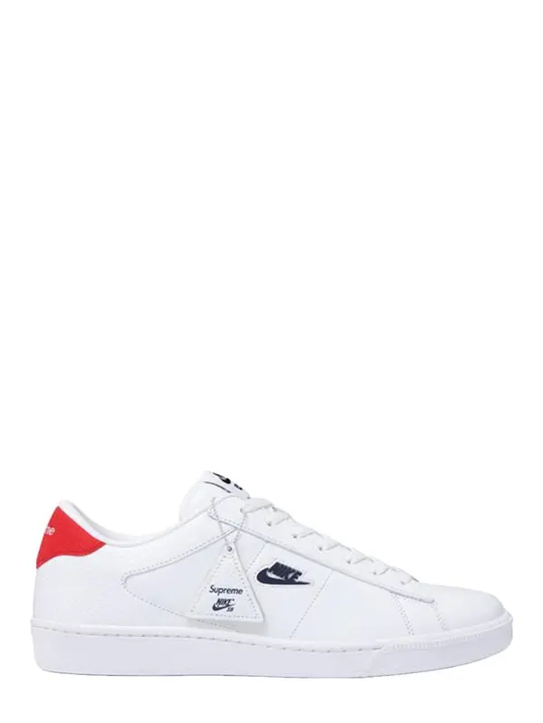 Nike Tennis Classic Supreme Sneakers - White/navy Blue/sport Red
