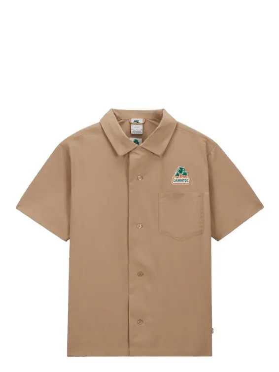 Nike Sb X Jarritos Bowling Button Up Shirt - Khaki