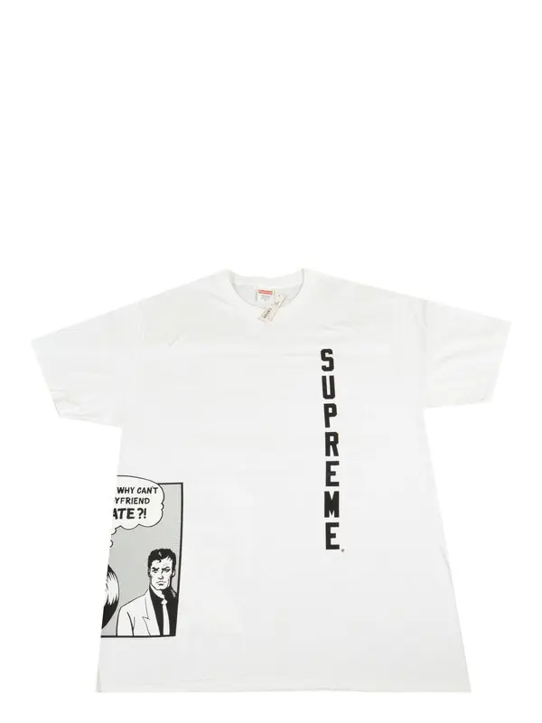 Supreme Thrasher Boyfriend Tee Shirt - White