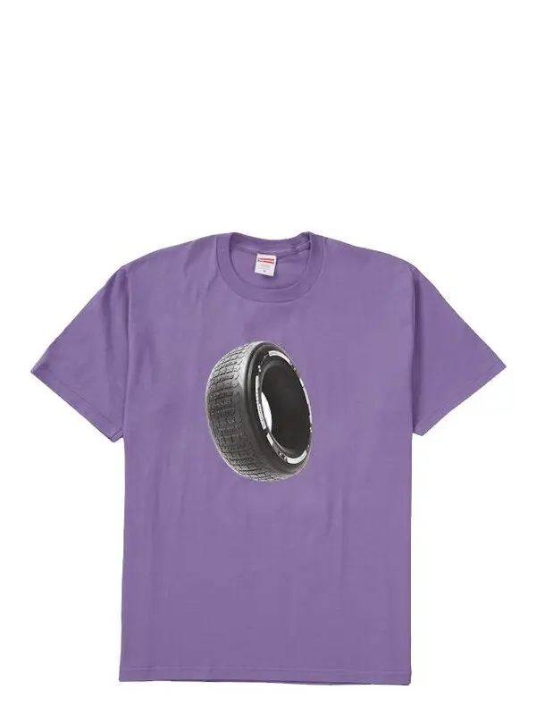 Supreme Tire Tee Shirt - Purple