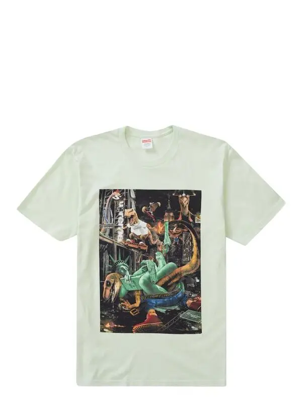 Supreme Trex Tee Shirt - Pale Green